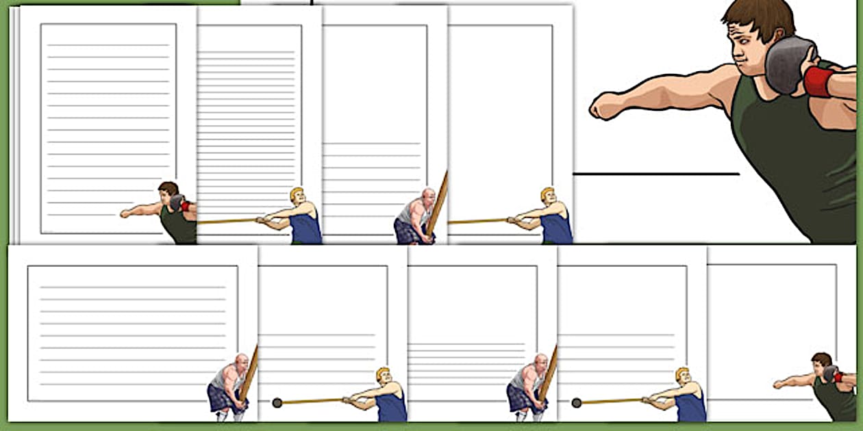 Highland Games Page Borders (Teacher-Made) - Twinkl