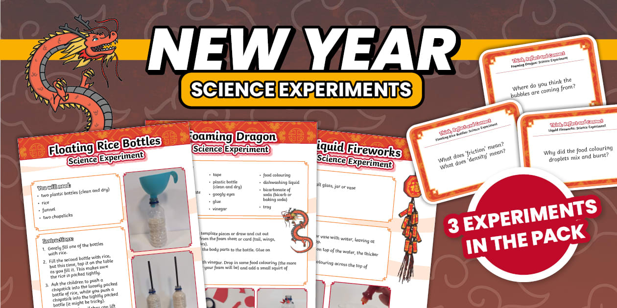 New Year Science Experiments