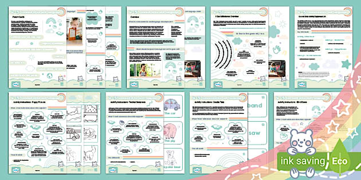 Age 4-5 Communication and Language Resource Pack - Twinkl