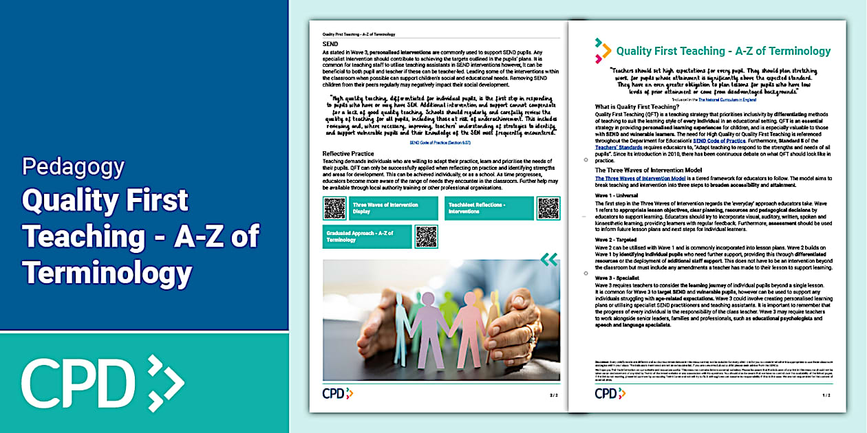 Quality First Teaching - A-Z of Terminology (Teacher-Made)