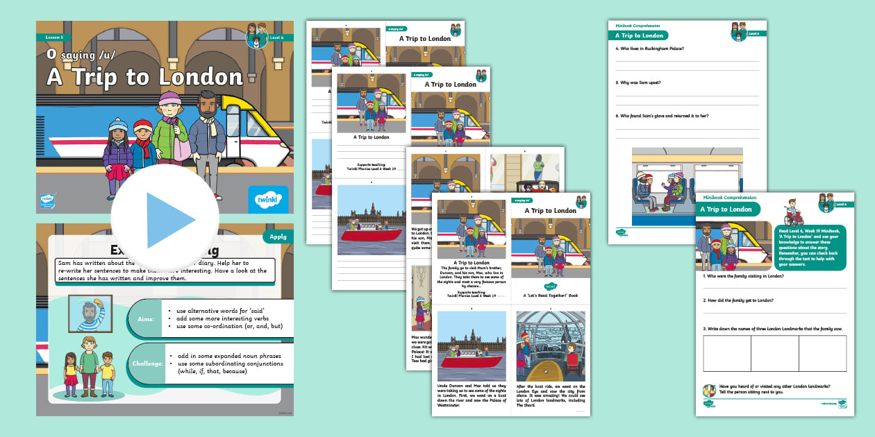 Level 6 Week 19 Lesson 5 - ‘o’ saying /u/ (teacher made)