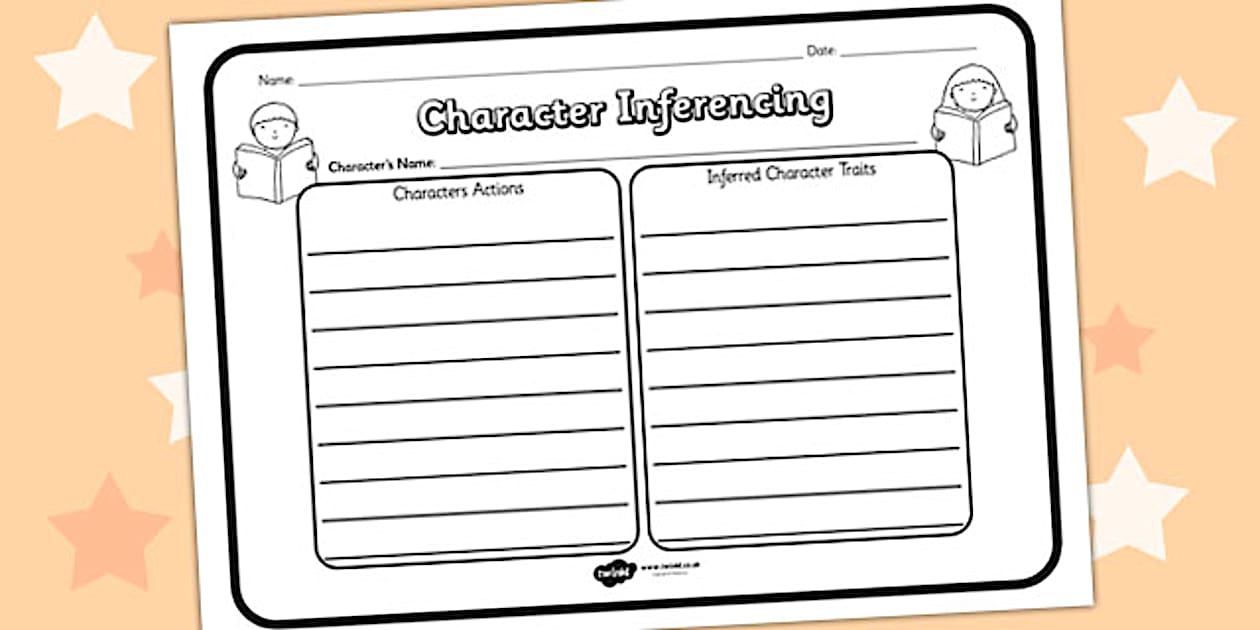 Character Inference Reading Comprehension Activity - ESL Reading