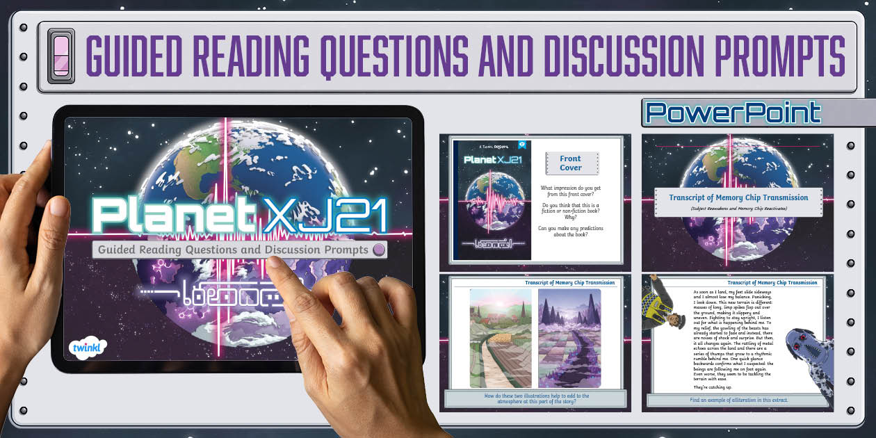 Planet XJ21 Guided Reading Questions and Discussion Prompts