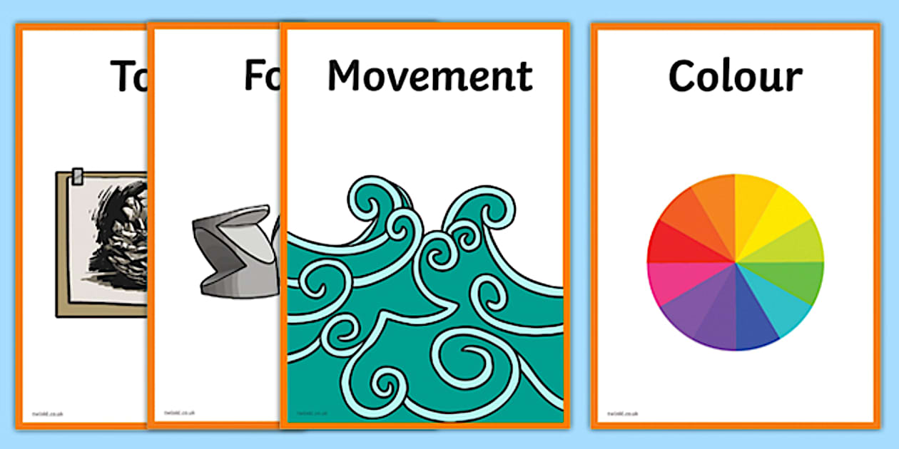Art Key Words Display Poster | Primary Resources | Twinkl