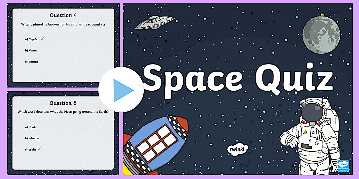 Space Quiz PowerPoint | Space Teaching Resource - Twinkl