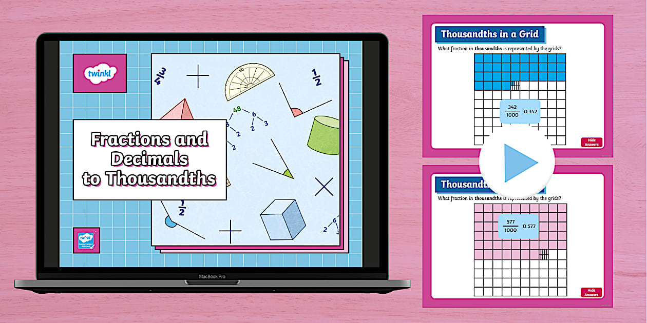 Adding and Subtracting Decimals to Thousandths PowerPoint