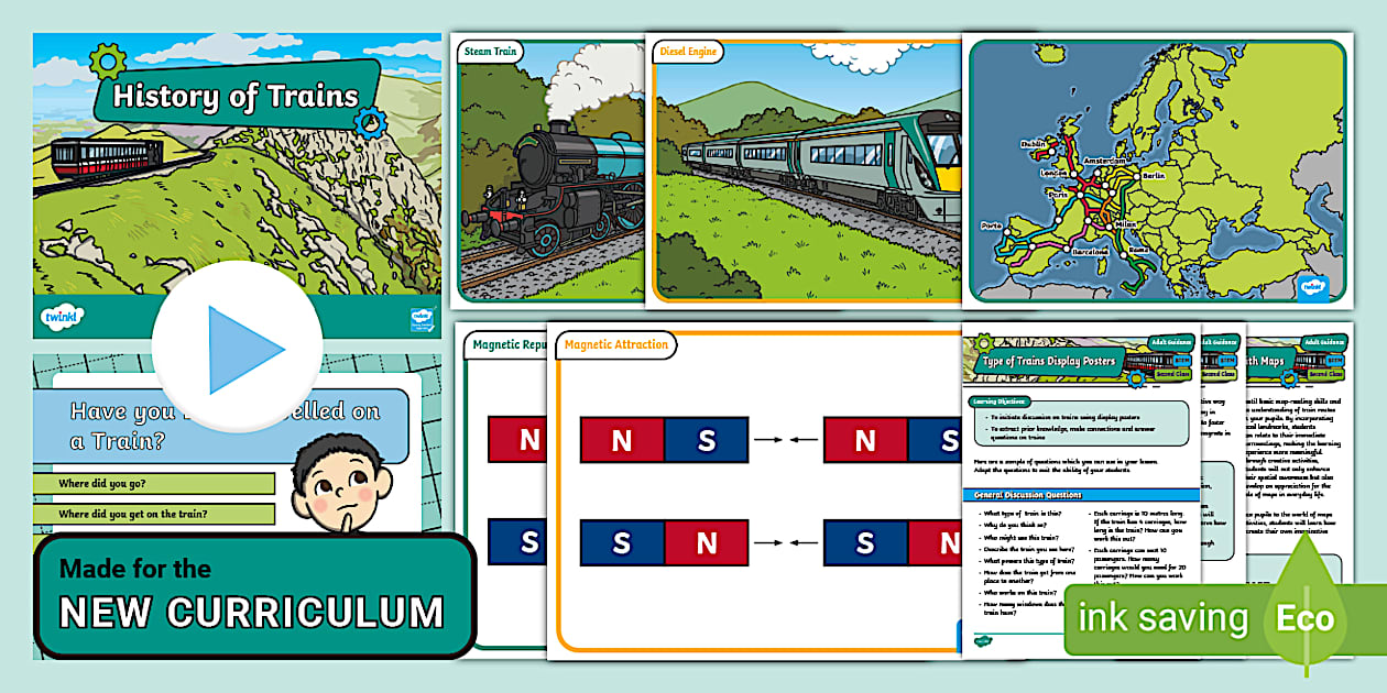 Trains Resource Pack | Twinkl Ireland Resources - Twinkl