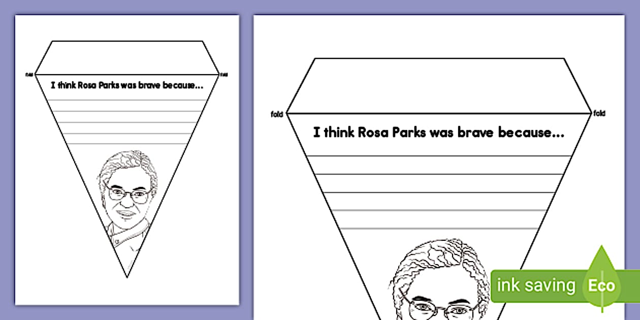 Editable Rosa Parks Day Writing Prompt Bunting - Twinkl