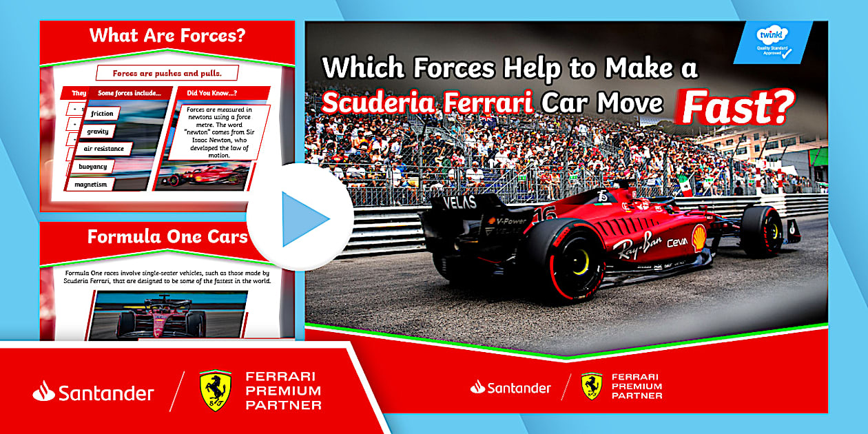 FREE! - Which Forces Help to Make a Scuderia Ferrari Car Move Fast ...
