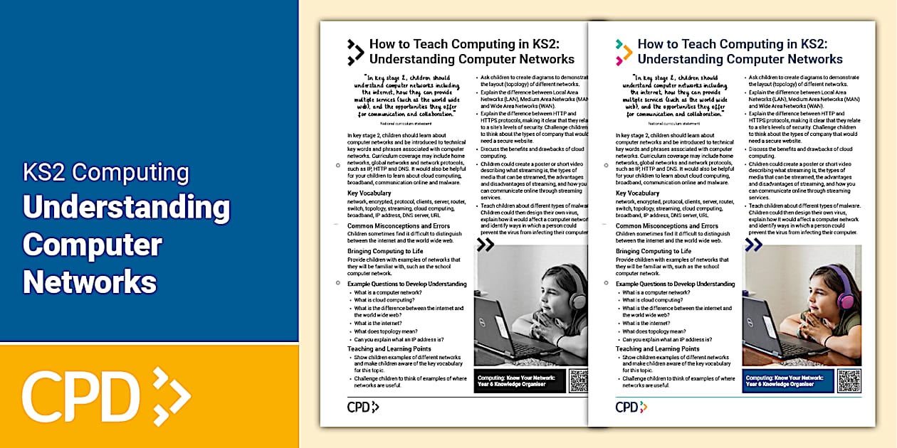 How to Teach KS2 Computing: Understanding Computer Networks