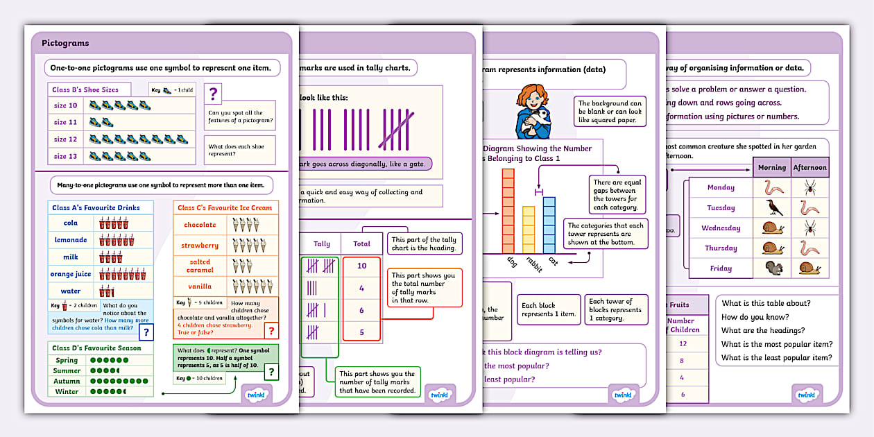 👉 Y2 Statistics Definition Posters (teacher made)