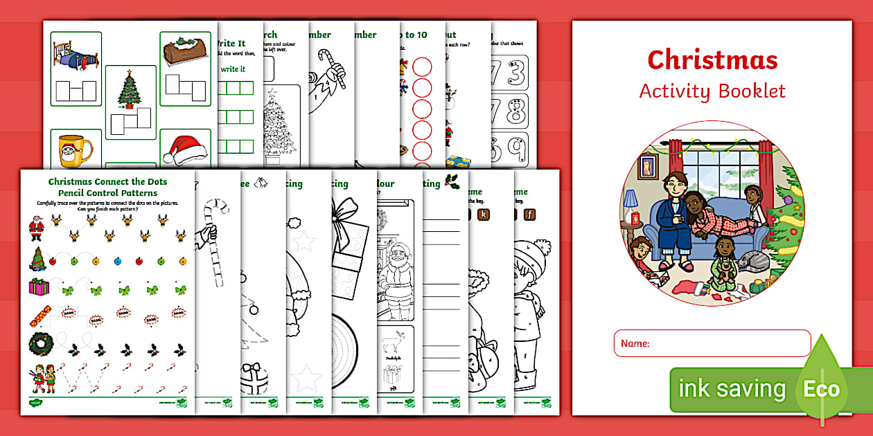 Christmas Activity Booklet | Twinkl (teacher made) - Twinkl