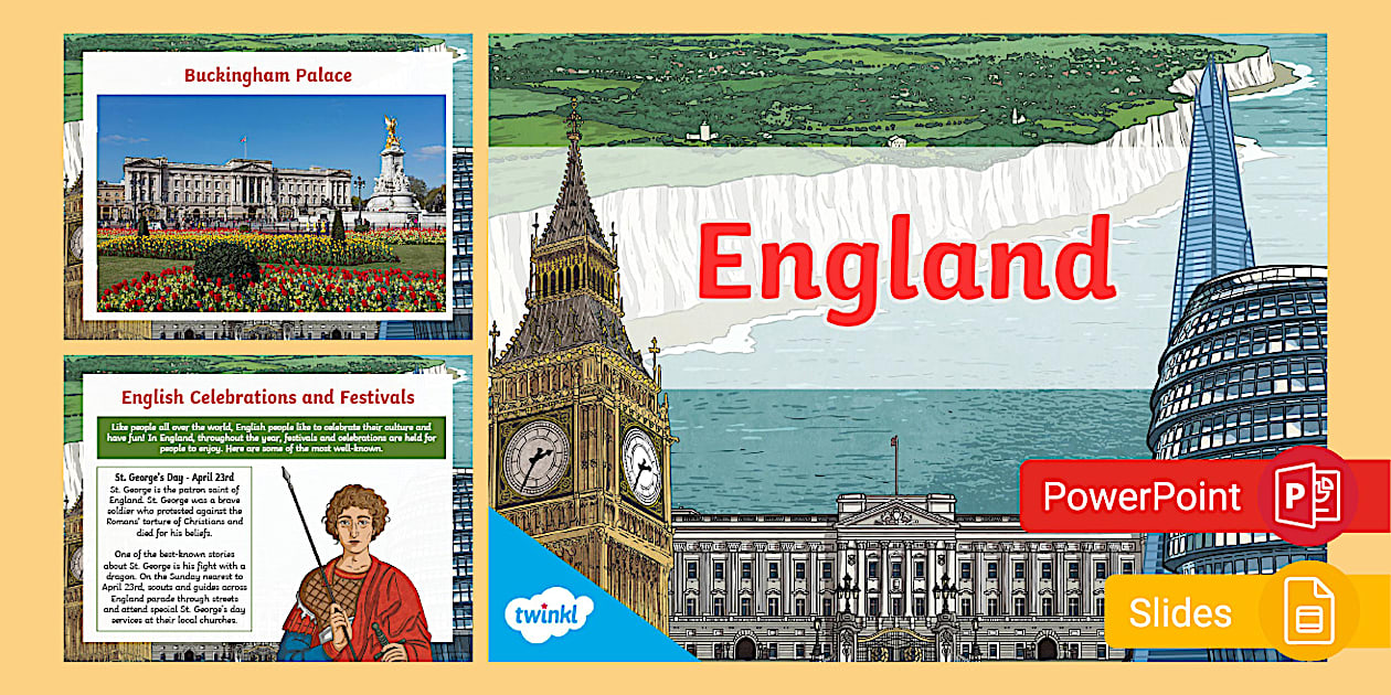 England PowerPoint for Kids | Teaching Resource | Twinkl USA