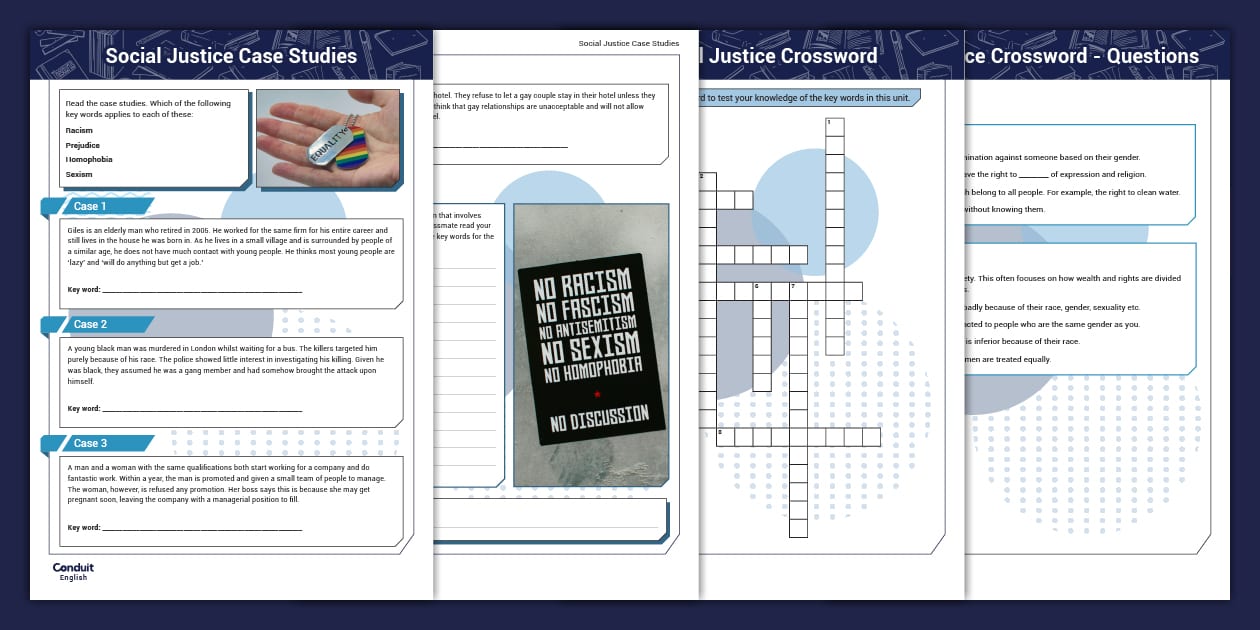 Social Justice Case Studies (teacher made) - Twinkl