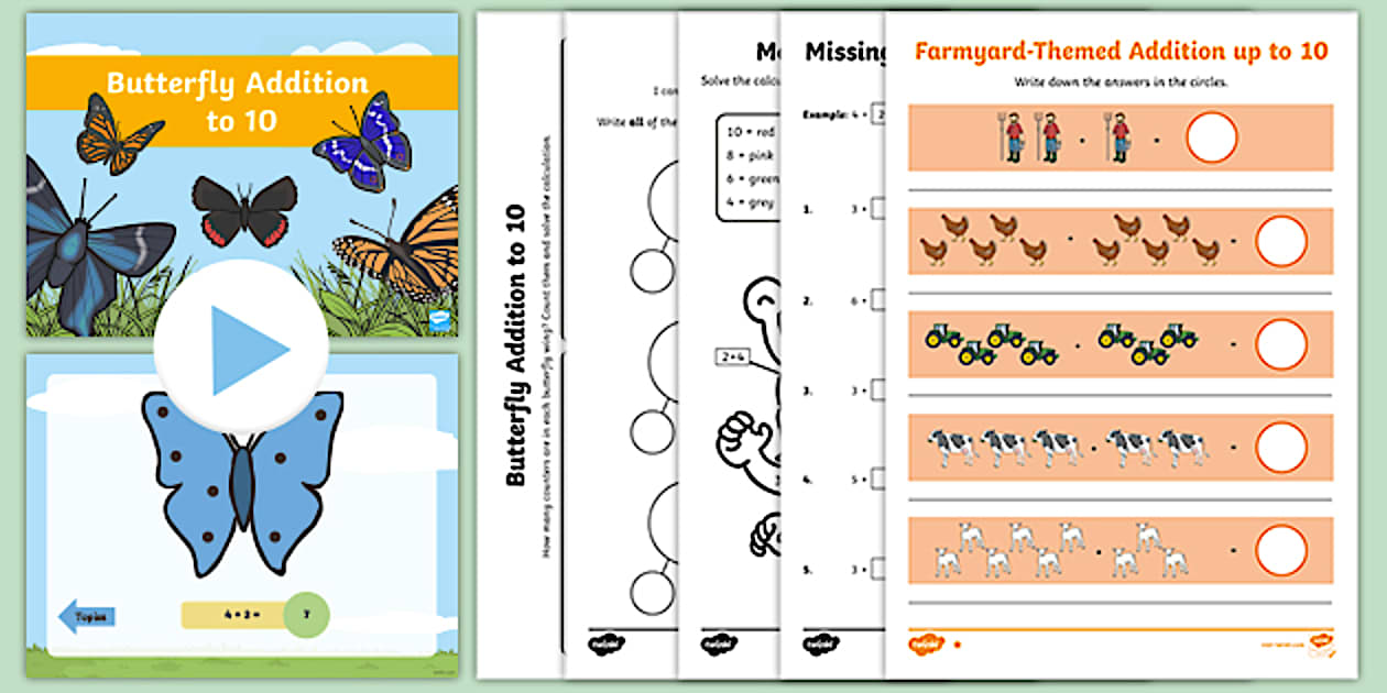 Mental Maths Senior Infants Addition Activity Pack | Twinkl