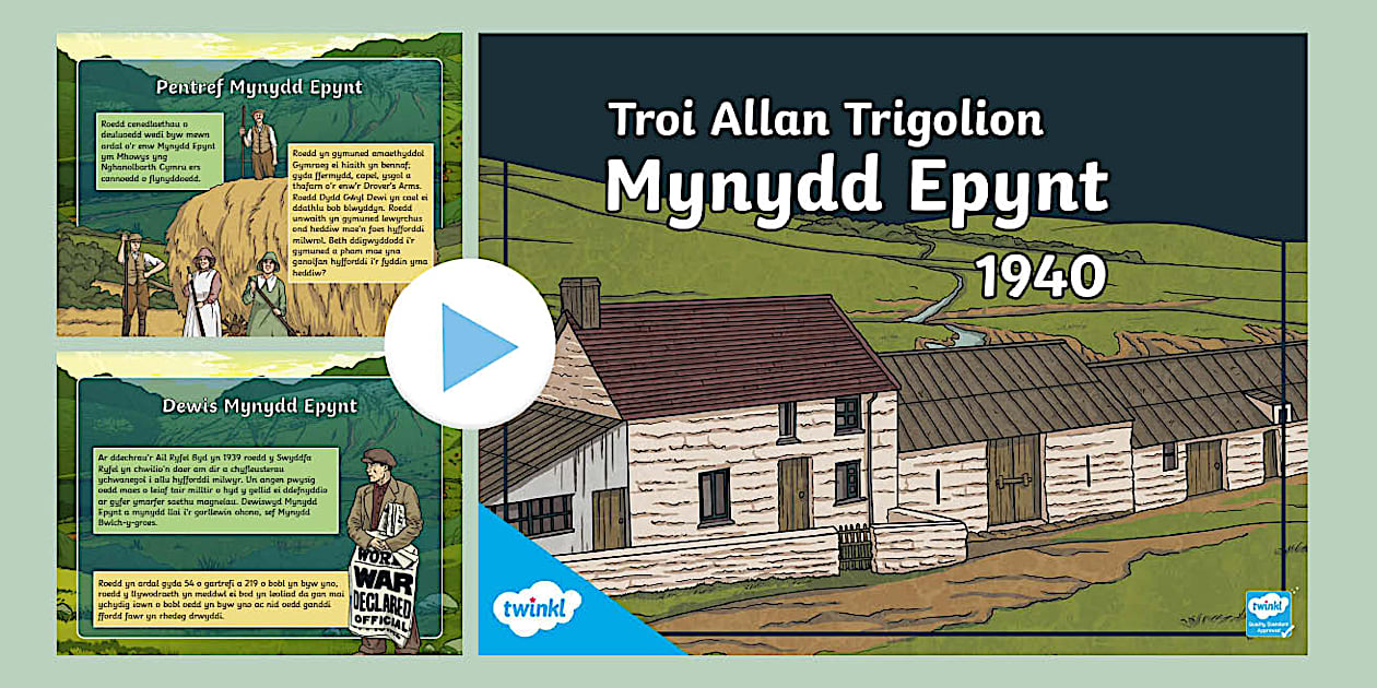 Pŵerbwynt Mynydd Epynt 1940 (Teacher-Made) - Twinkl