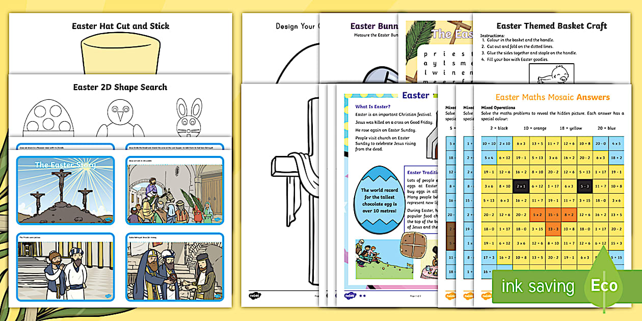 KS1 Easter Activity Pack | Easter | Twinkl (teacher made)