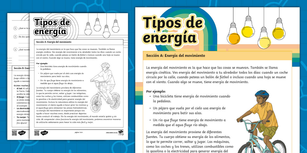Tipos de energía