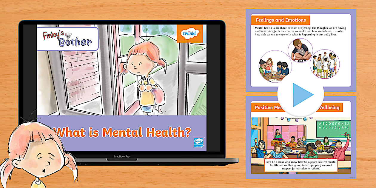 FREE! - Finley's Bother: What is Mental Health? PowerPoint