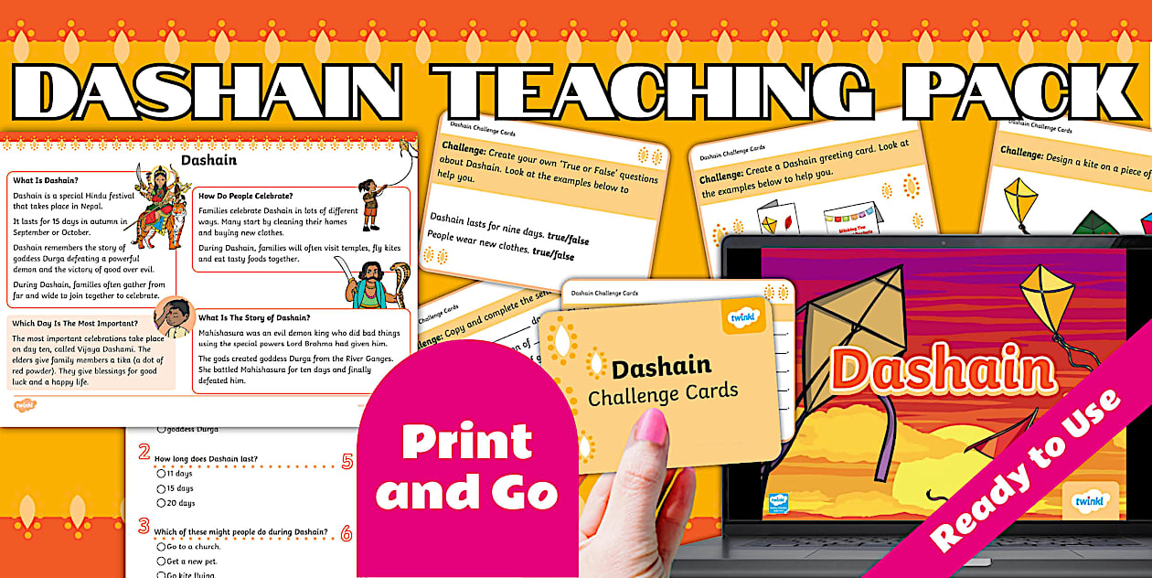 KS1 Dashain Teaching Pack