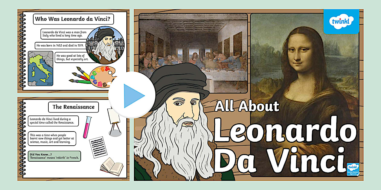 EYFS All About Leonardo da Vinci (teacher made) - Twinkl