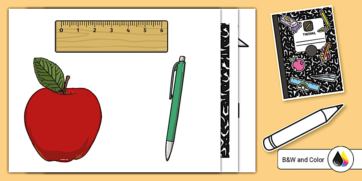 Notebook Theme Cutouts (teacher made) - Twinkl