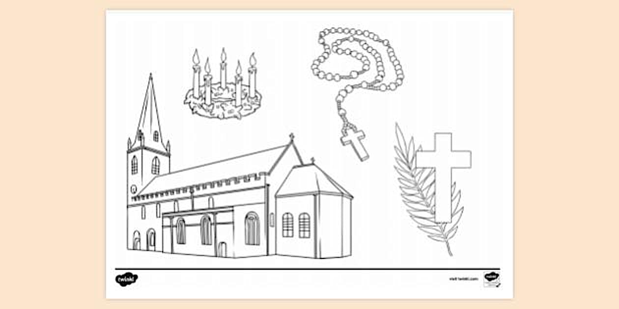 Christian Colouring | Colouring Sheets (teacher made)