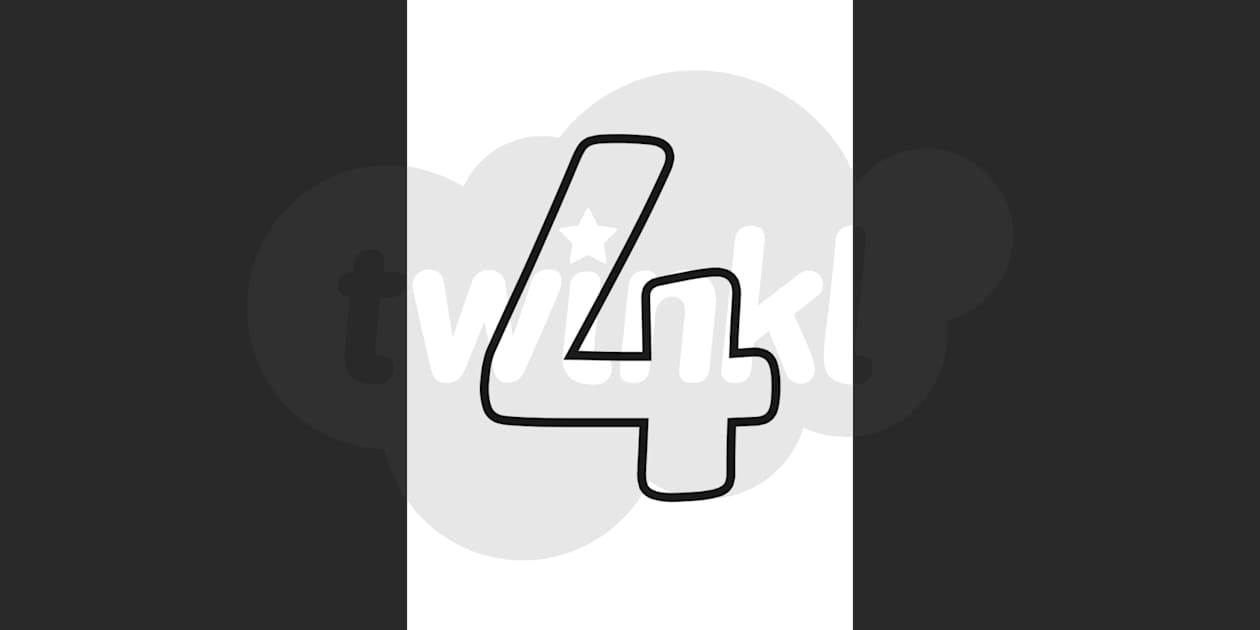 bubble number 4 drawing