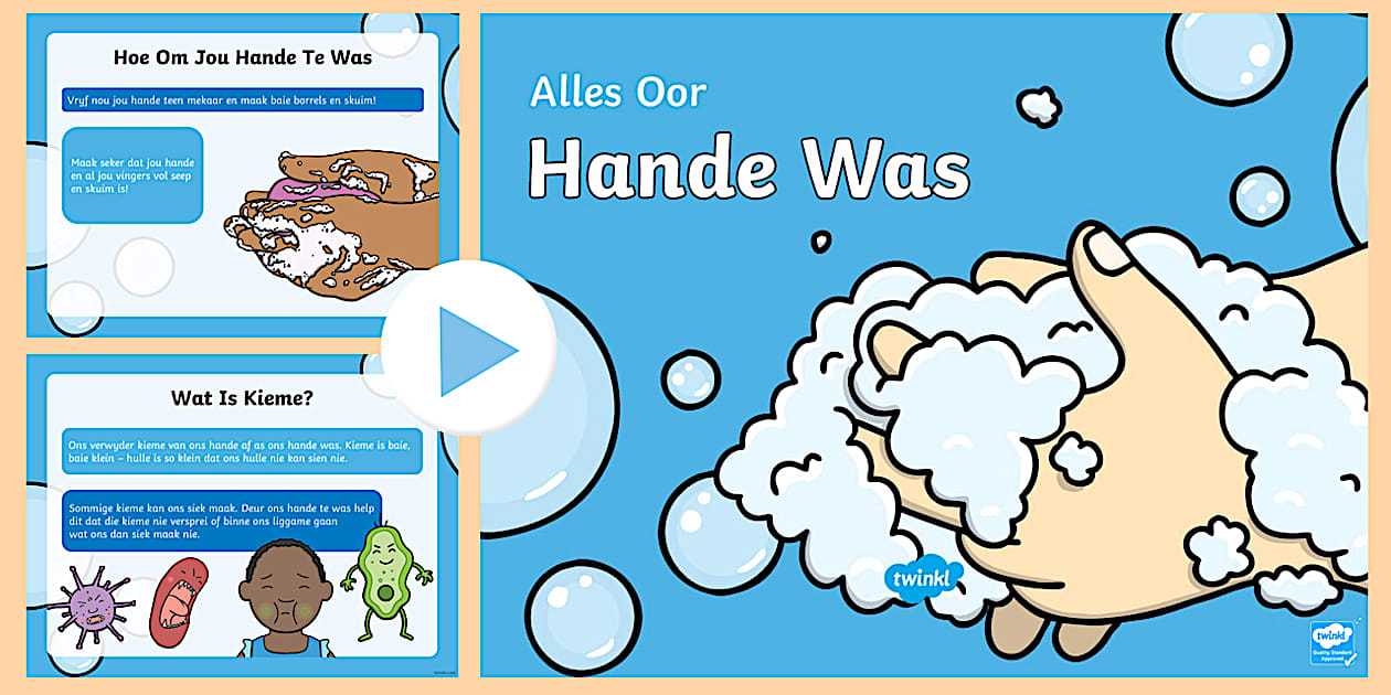 Alles Oor Hande Was PowerPoint (teacher made) - Twinkl