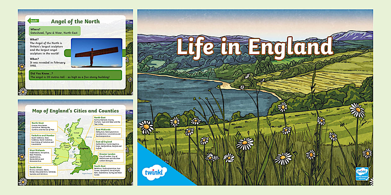 Life in England PowerPoint (teacher made) - Twinkl