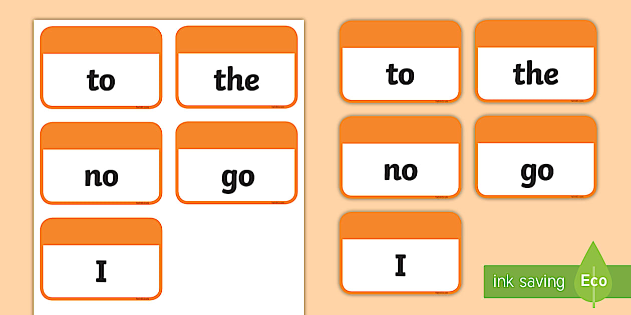 Editable Level 2 Tricky Word Flashcards (teacher made)