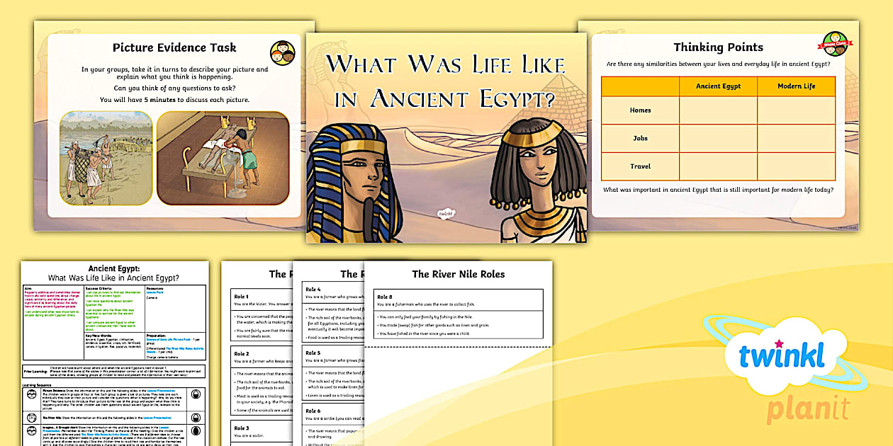 Ancient Egypt Lesson Pack | Ancient Egypt for Kids - Twinkl