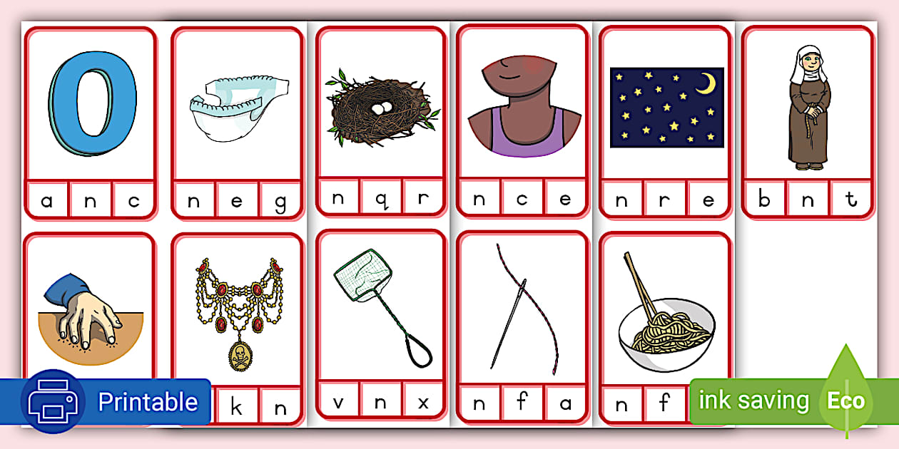 Grade R Phonics: Letter n Peg Card (teacher made) - Twinkl