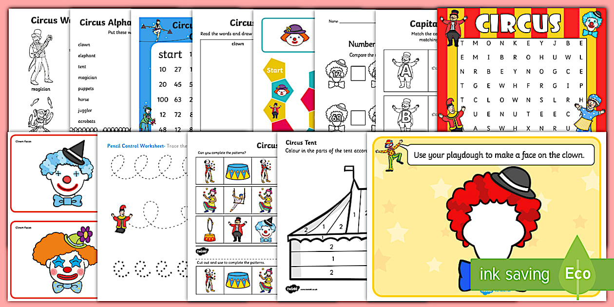 Circus Activities for Kids - Primary Resources - Twinkl