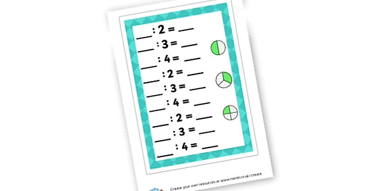 Division - Exercise - Division Primary Resources - Twinkl