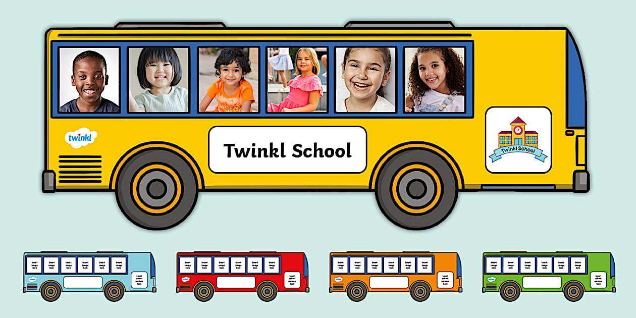 School Bus Photo Pack (teacher made) - Twinkl