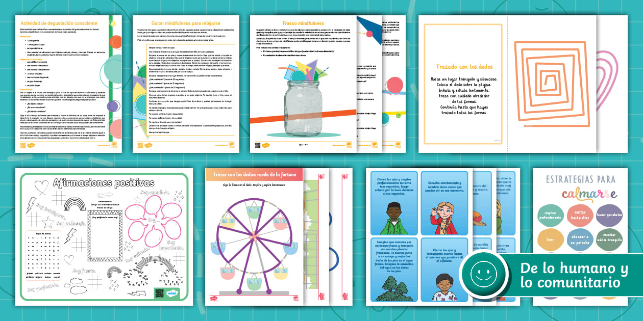 Paquete de actividades Mindfulness (teacher made) - Twinkl