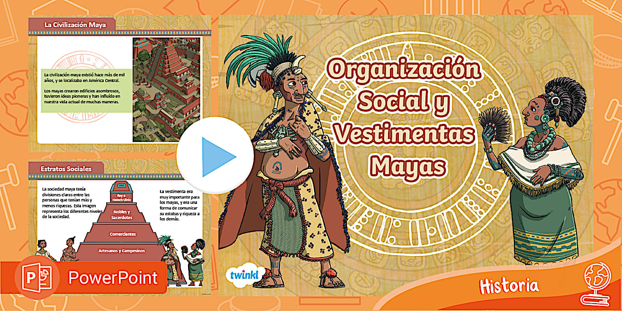 PowerPoint | Sociedad de los Maya | Historia Universal