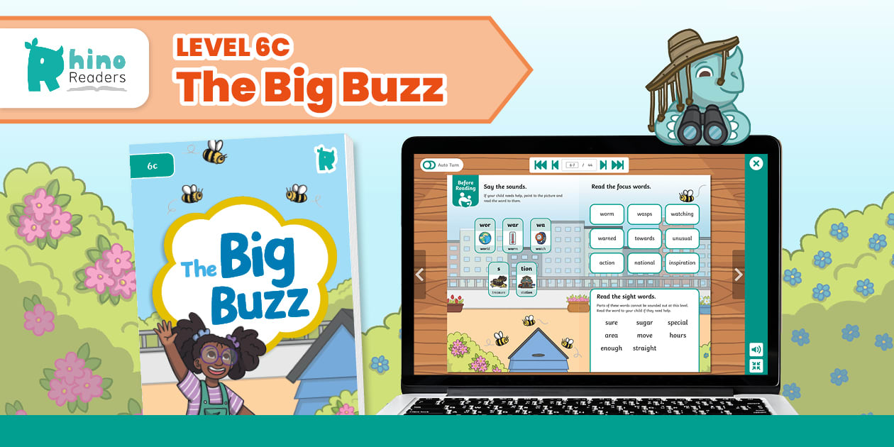 Level 6c Decodable Readers: The Big Buzz