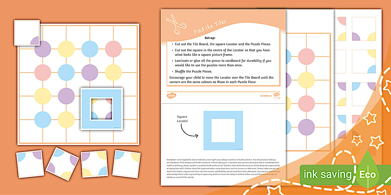 Lateral Thinking Puzzles: Find the Tile - Twinkl