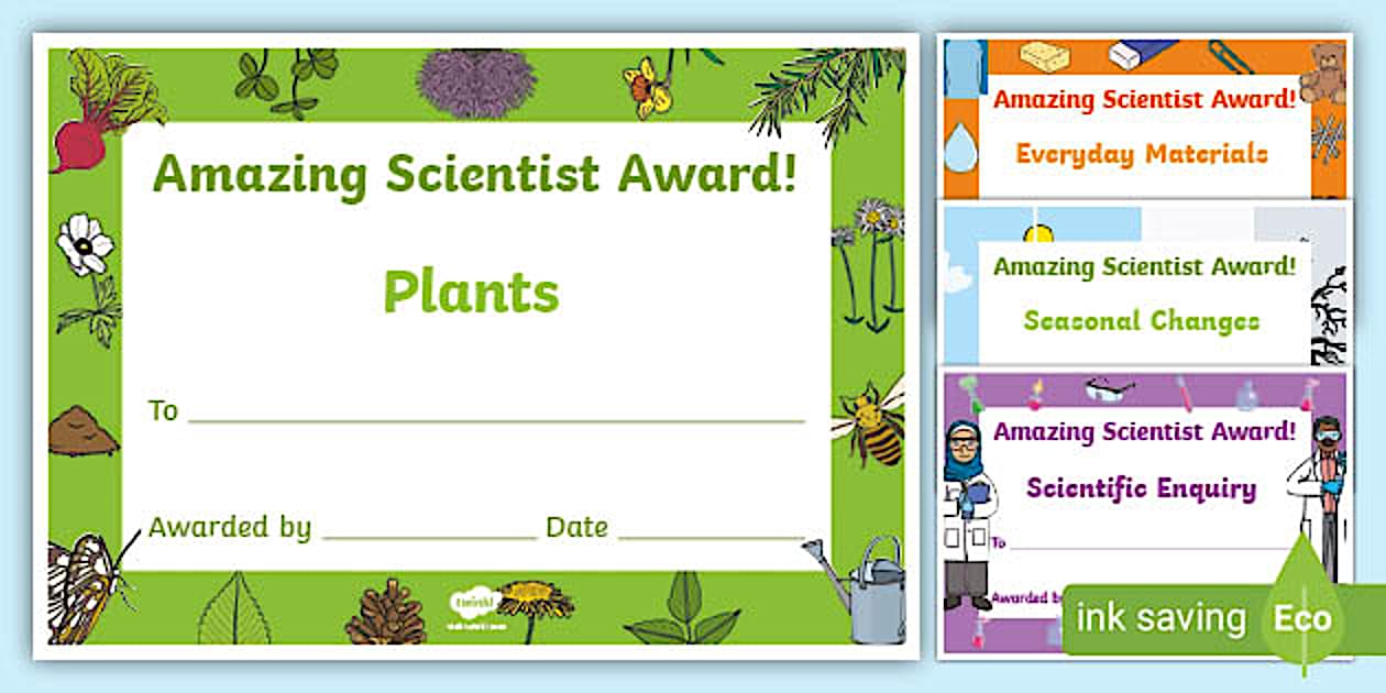 KS1 Amazing Scientist Awards