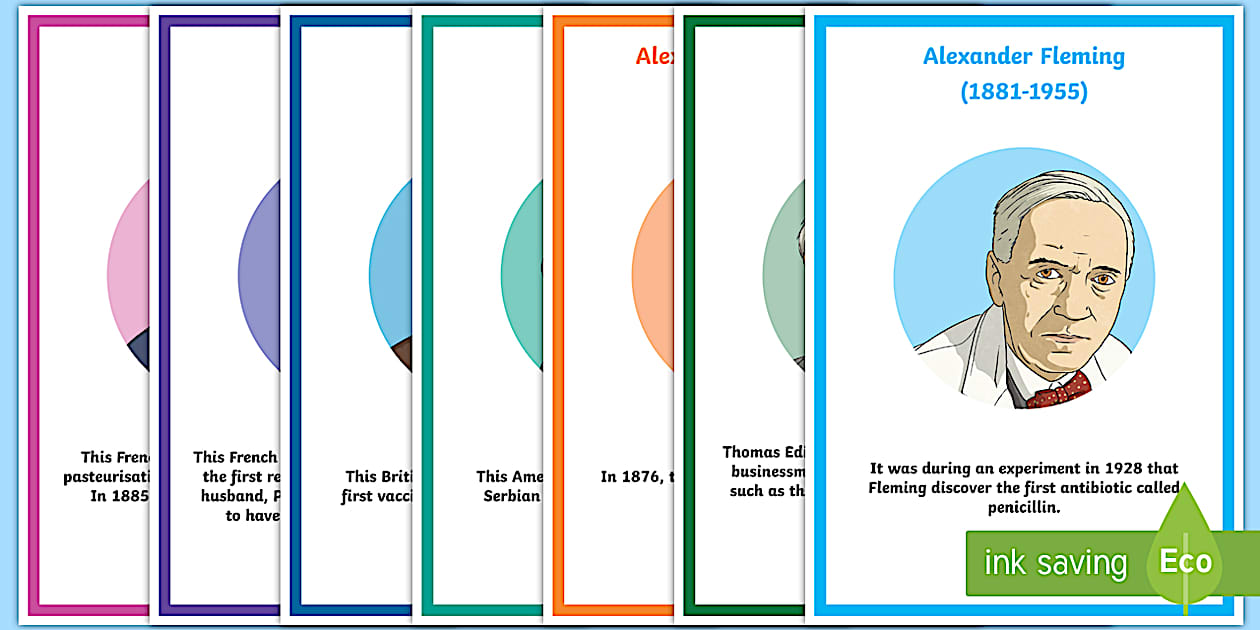 Scientific Inventions Display Facts Posters (teacher made)