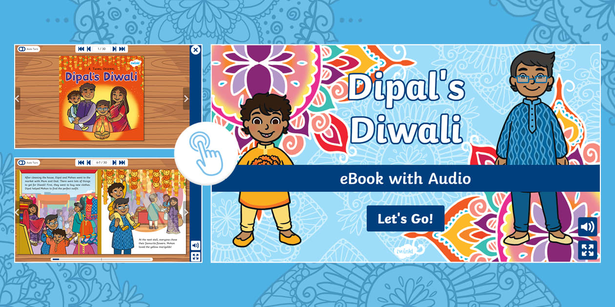 Dipal's Diwali eBook with Audio