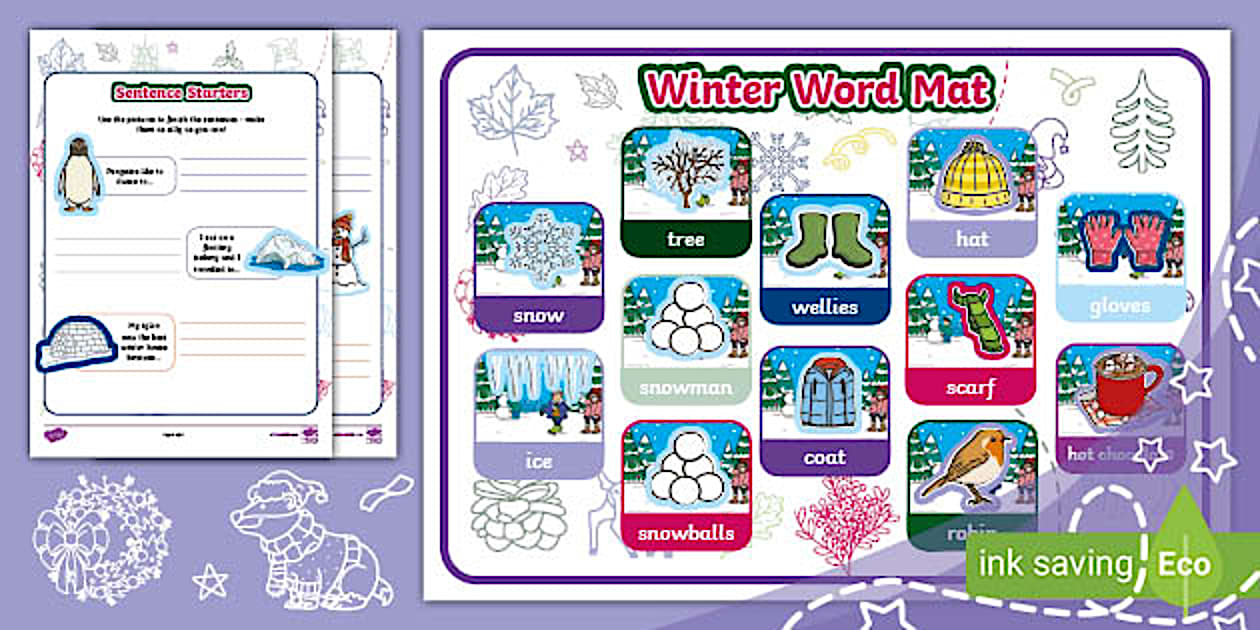 Encouraging Early Writing at Home: Winter Writing Prompts