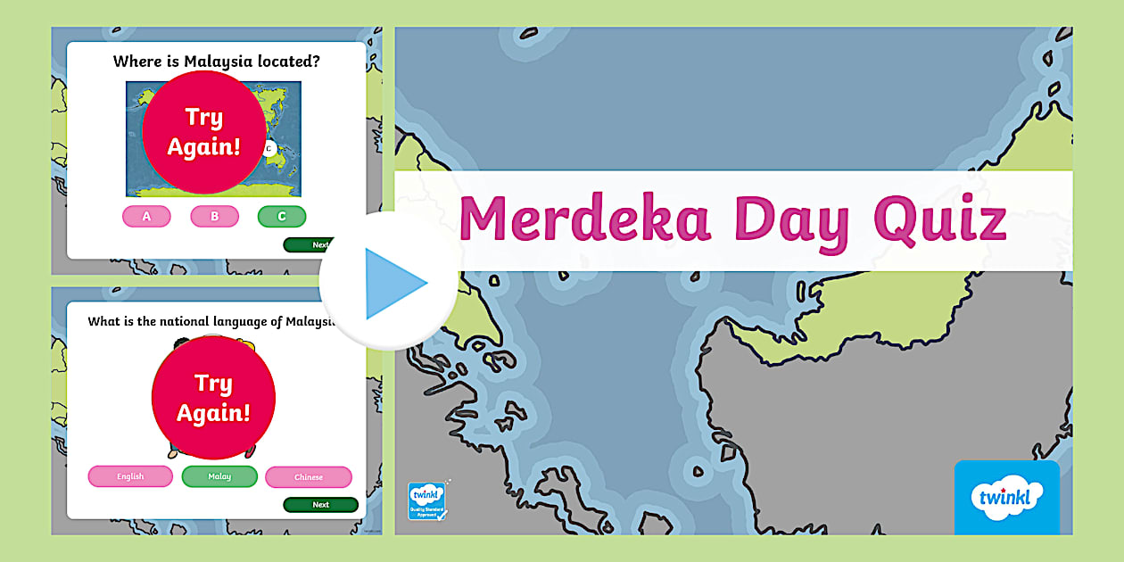 Merdeka Day Quiz PowerPoint (teacher made) - Twinkl