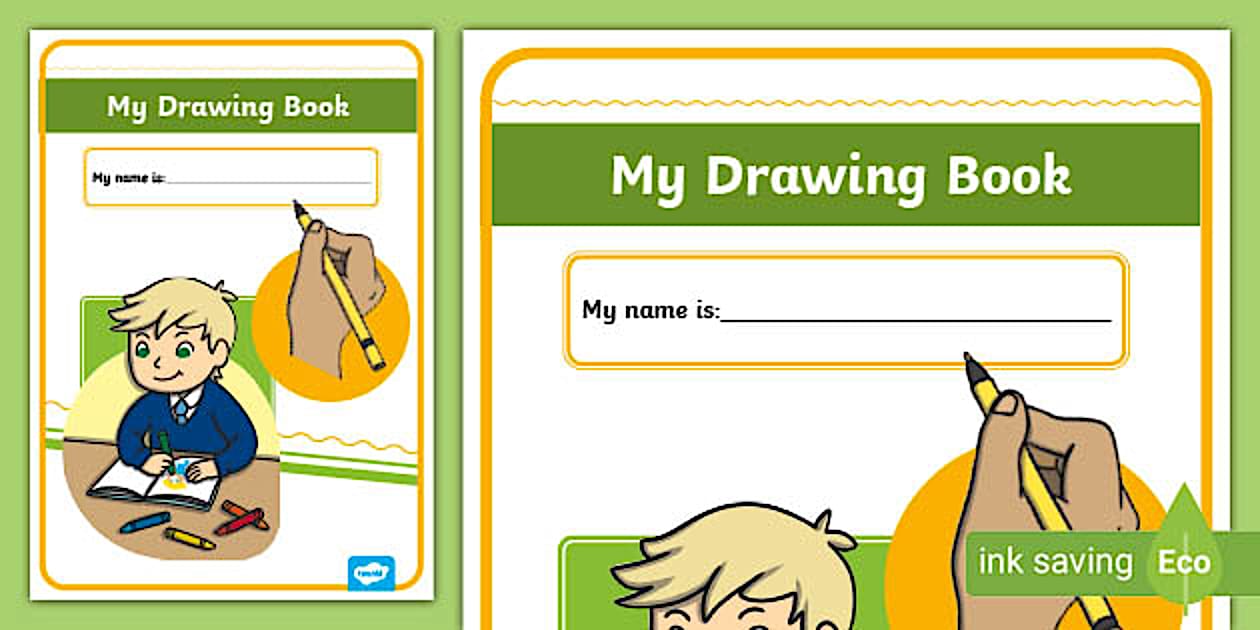 EYLF Drawing Book Cover | EYLF Resources (teacher made)