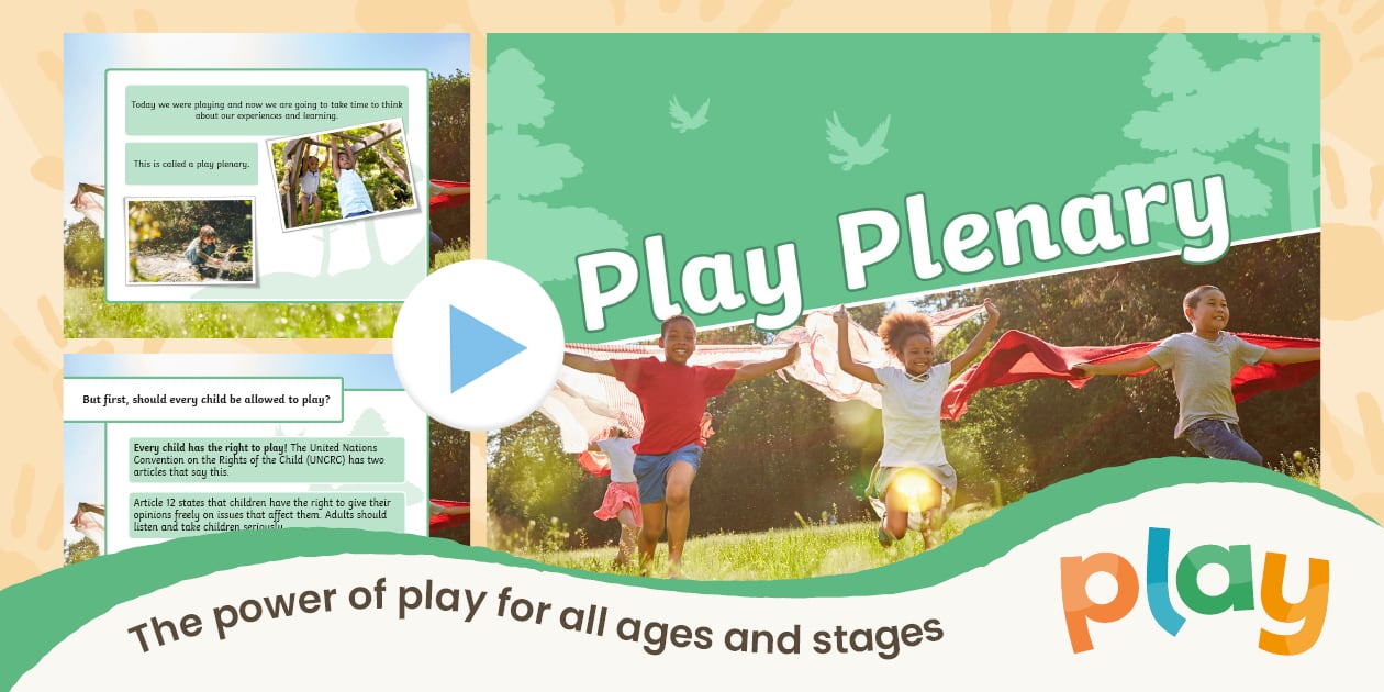 Outdoor-Themed Play Plenary PowerPoint (teacher made)