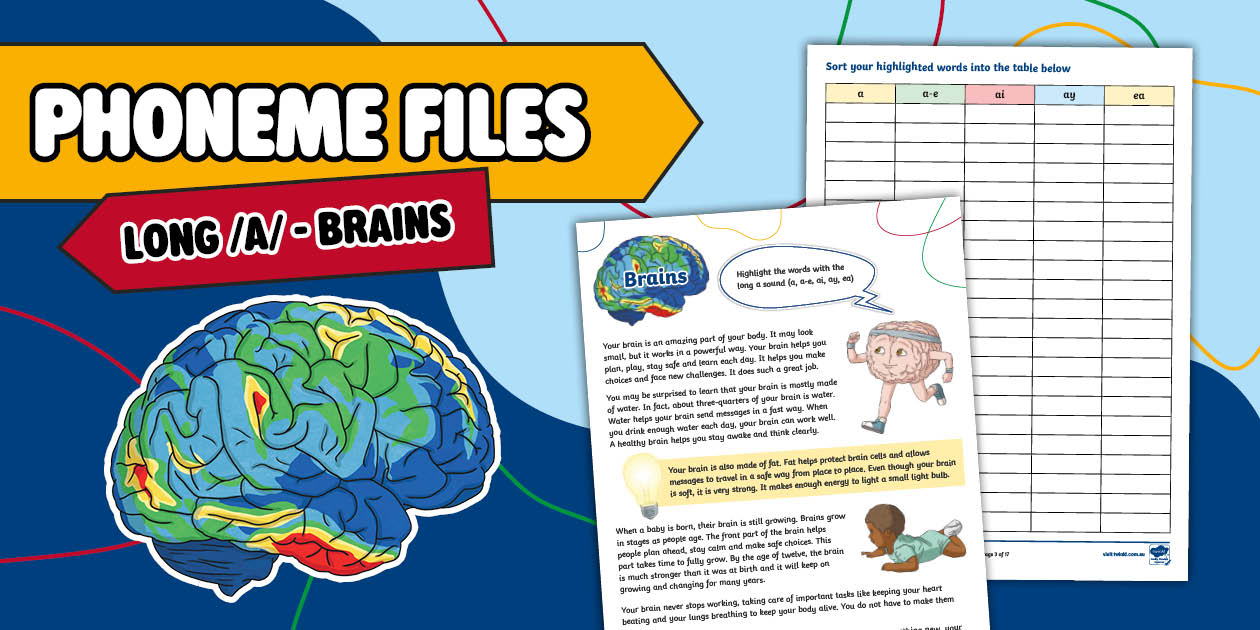 Phoneme Files - Long /a/ - Brains