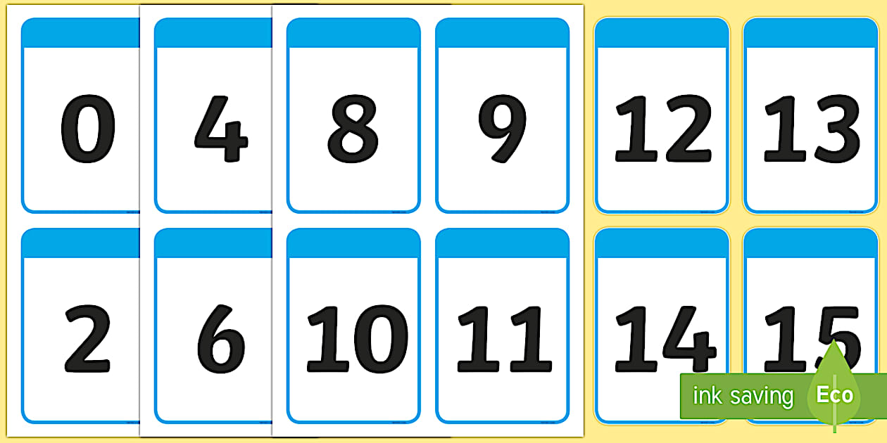 Editable Number Digit Cards (0-100) (teacher made) - Twinkl