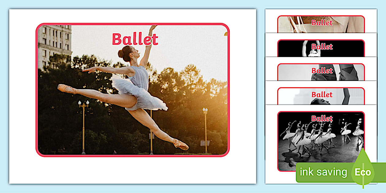 Ballet Photo Pack (teacher made) - Twinkl